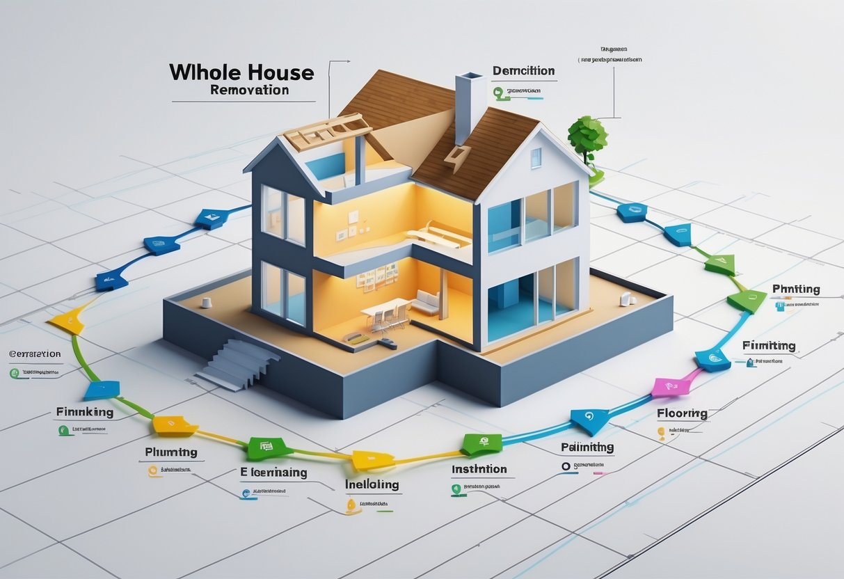Whole House Renovation Timeline and Trade Order: Essential Steps and ...